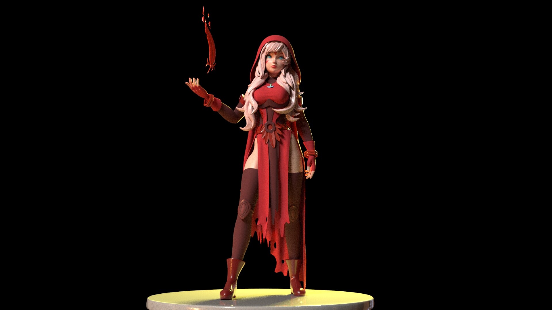 ArtStation - Red Witch