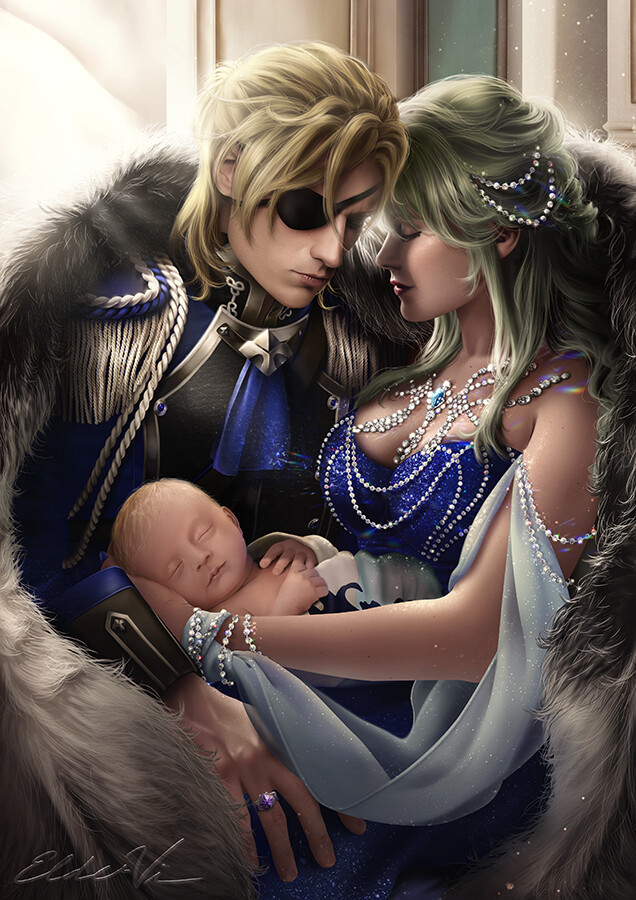 ArtStation - Dimitri & Byleth - Fire Emblem Three Houses