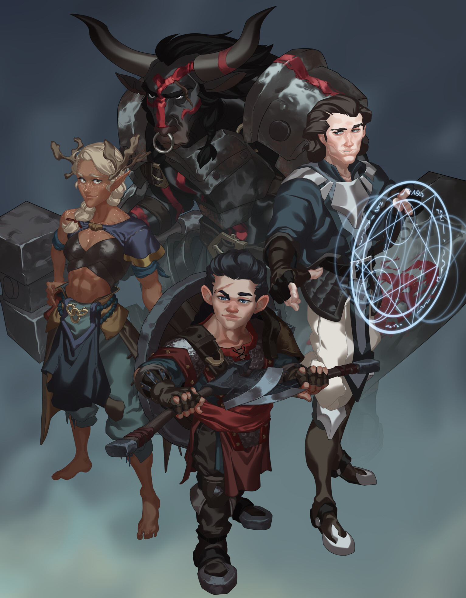 ArtStation - Pathfinder party