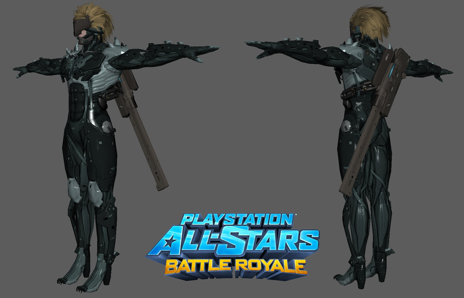 ArtStation - PS all stars vita raiden