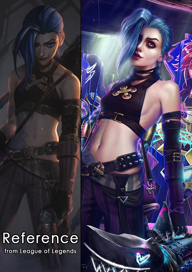 jinx drawing reference