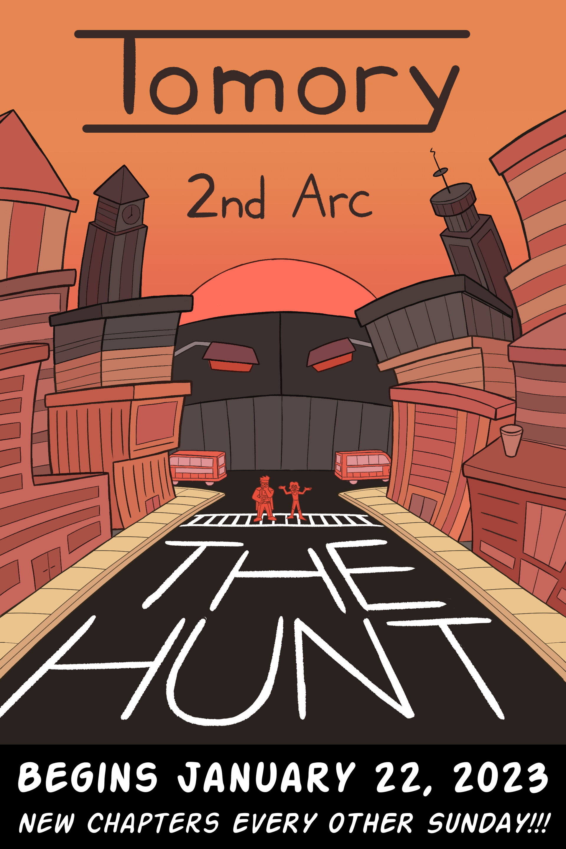 ArtStation - Tomory - Hunt Arc Poster