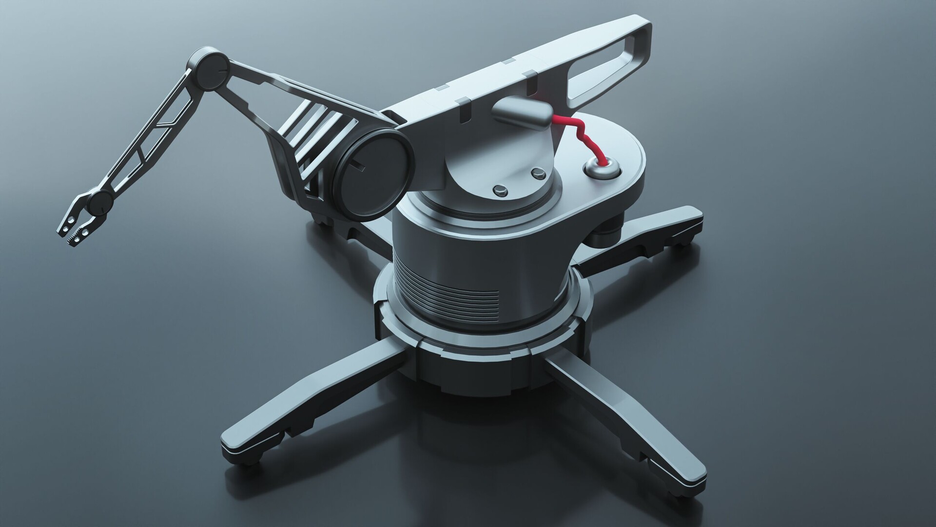 ArtStation - Mechanical Arm (by BlenderBros)