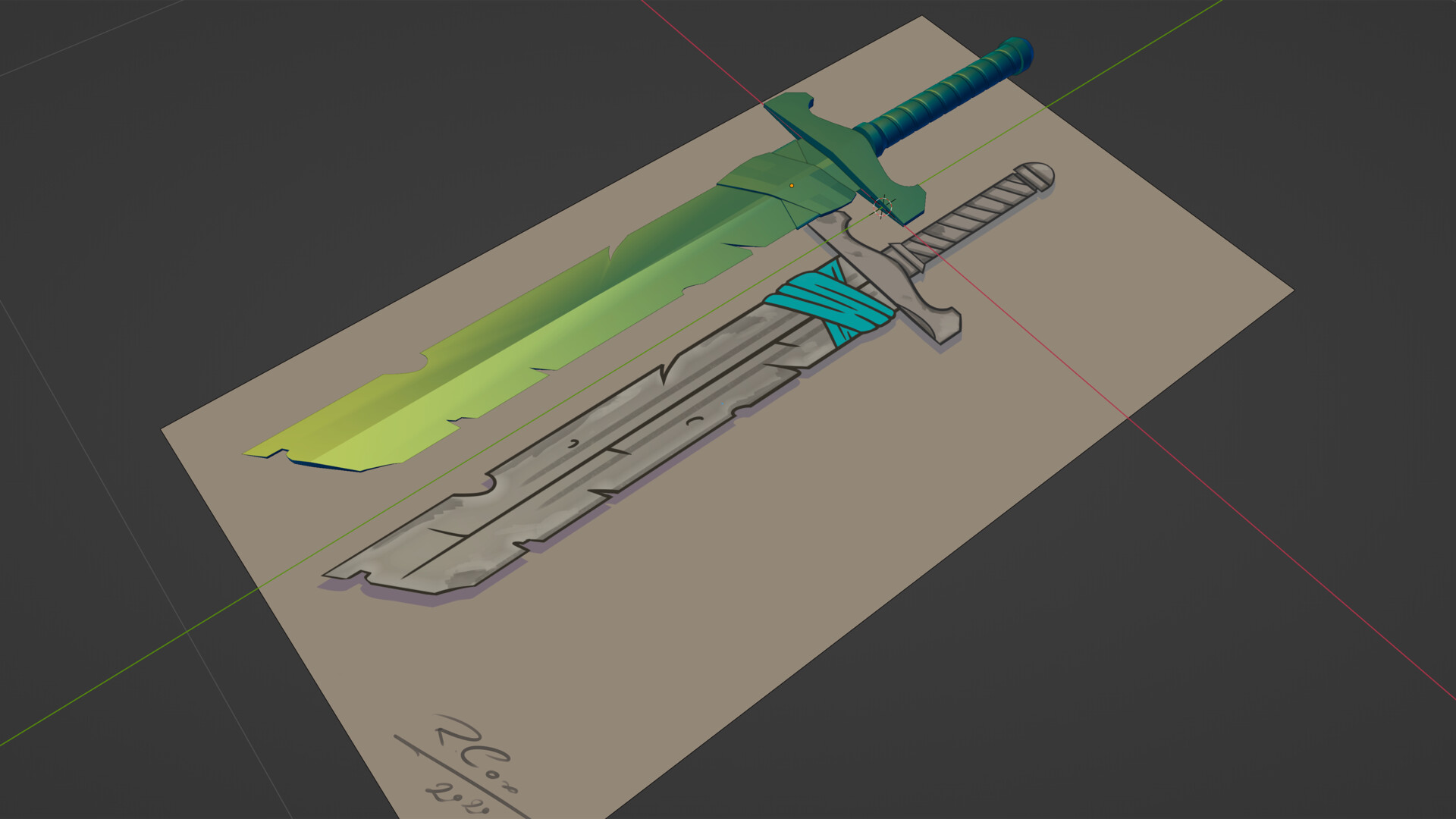 Ricky Cox - Weapon Concepts