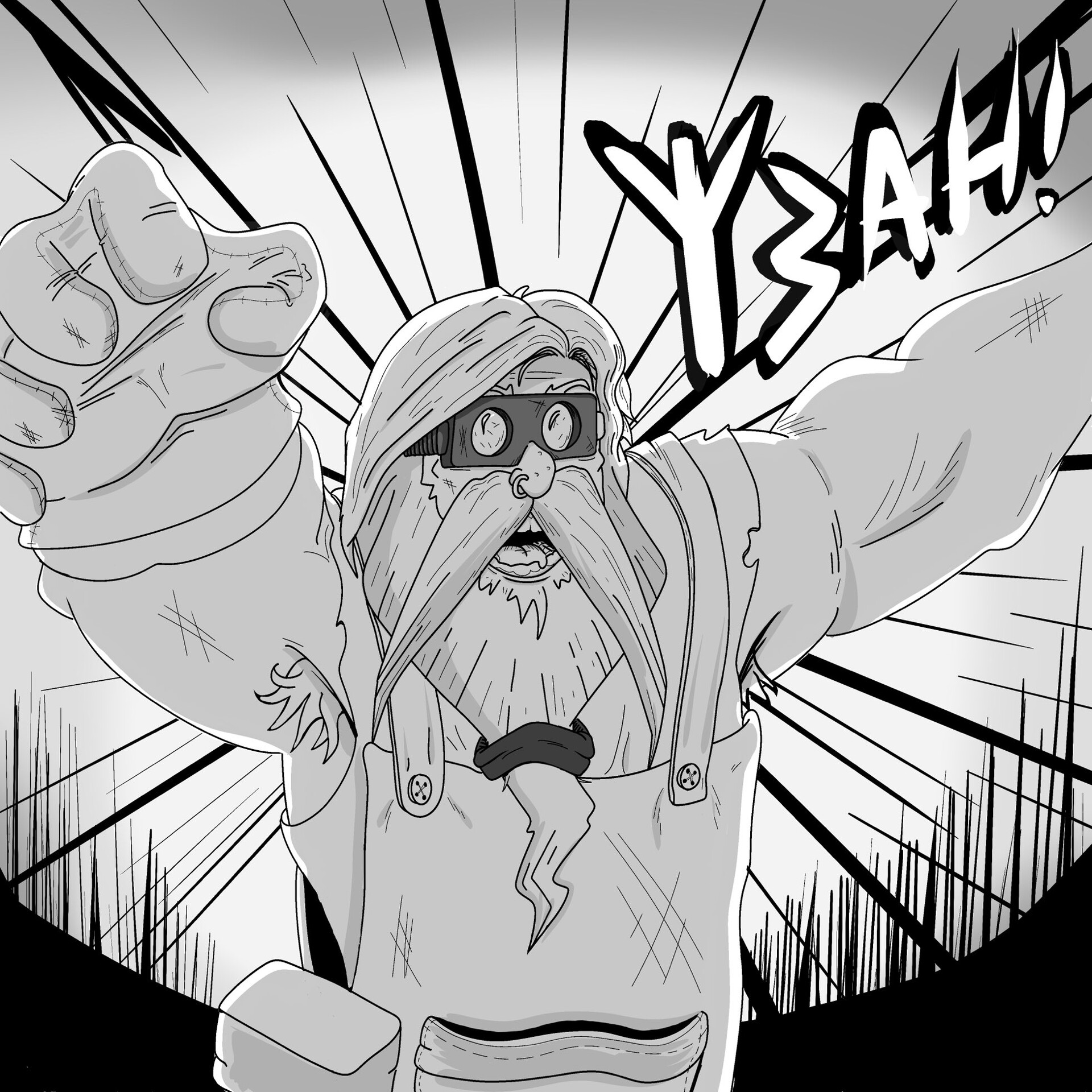 ArtStation - yeah! (Garabato 01 2023)