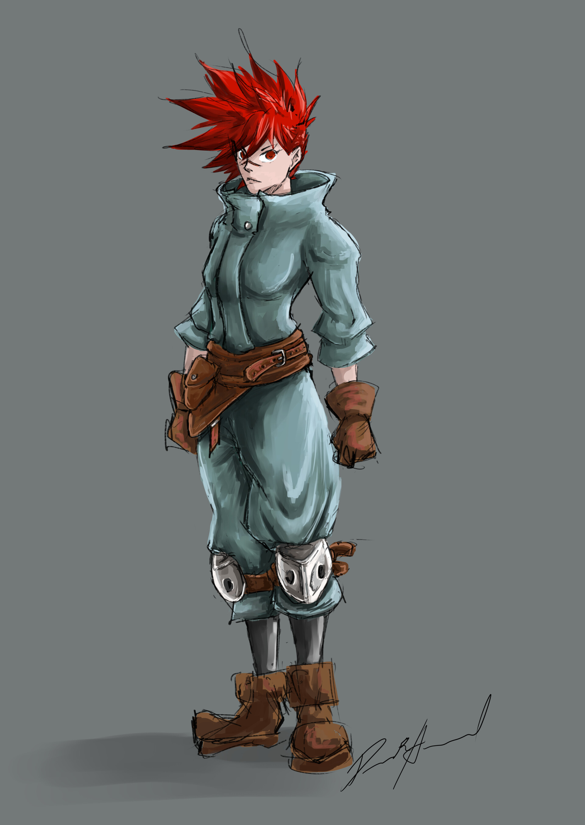 ArtStation - Another Sora Concept illustration