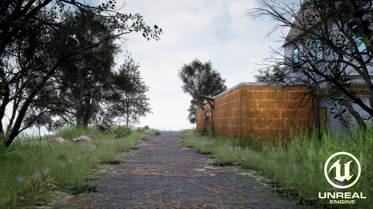 ArtStation - Village 3d Environment