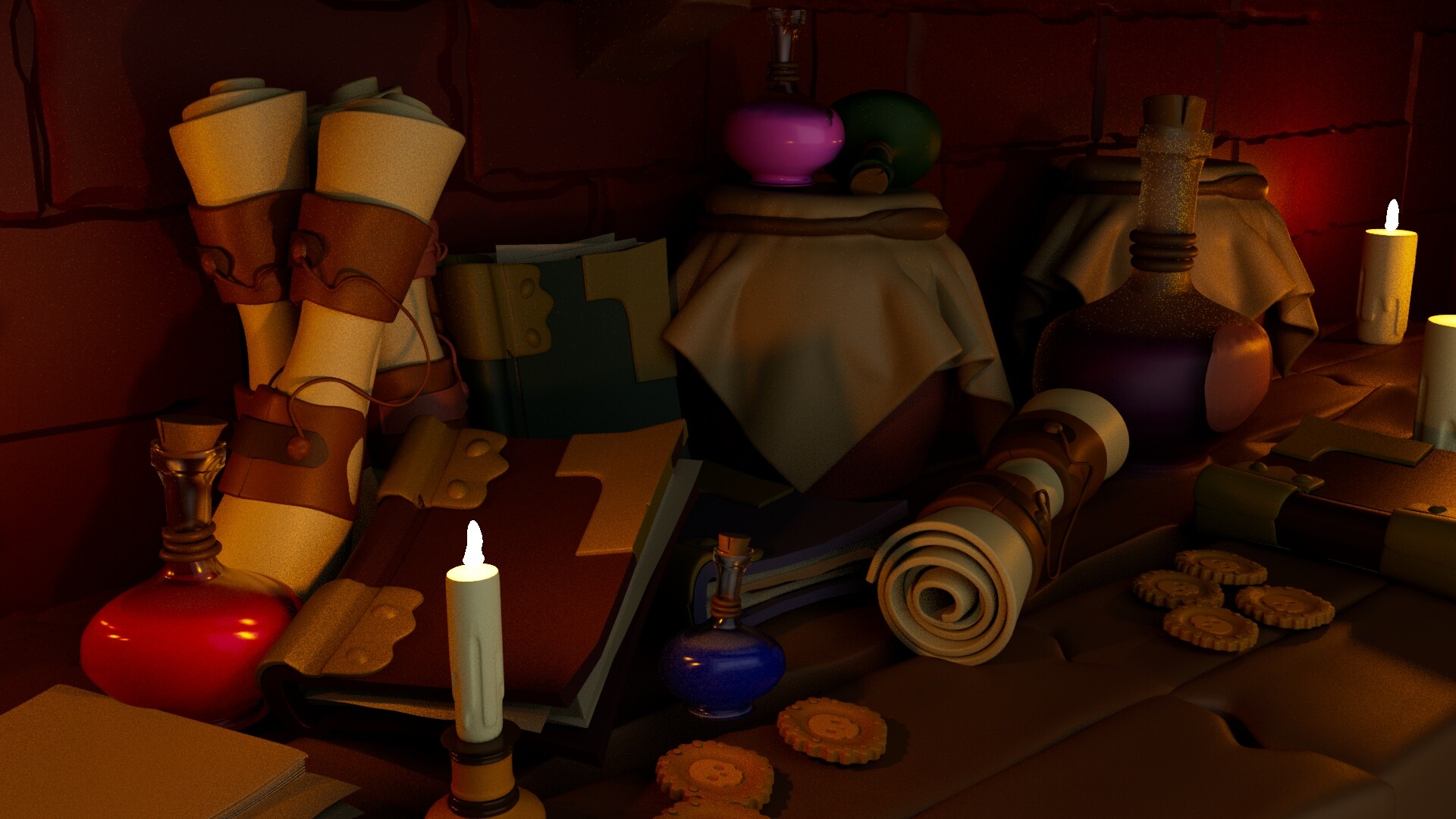 ArtStation - Cartoon Still Life Model
