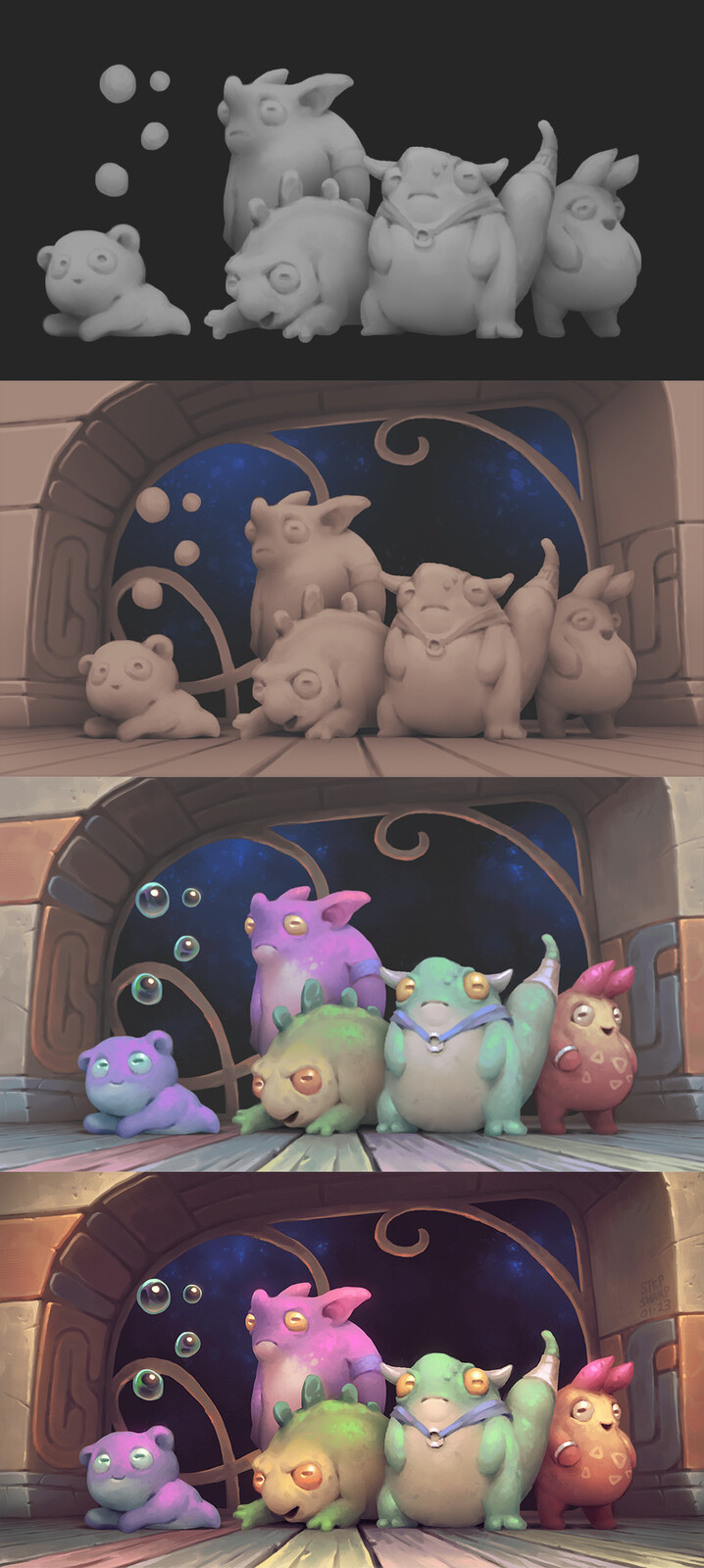 Sophie Sharples - Space Blobs