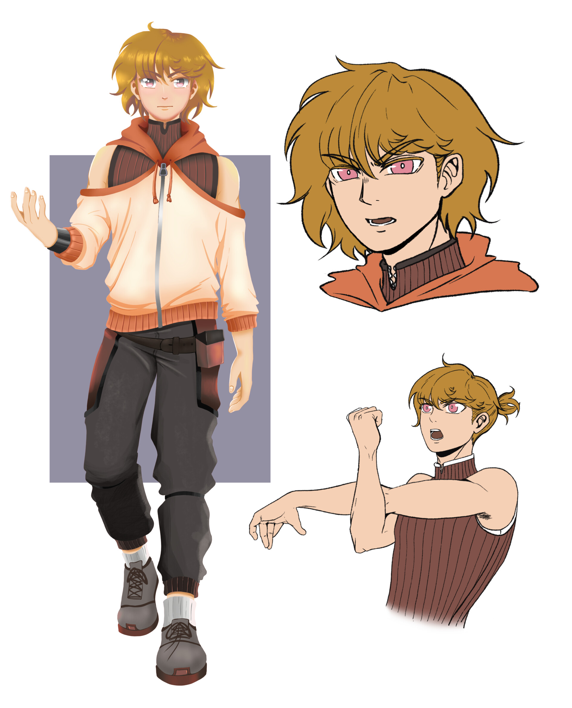 ArtStation - Character Design: Leo