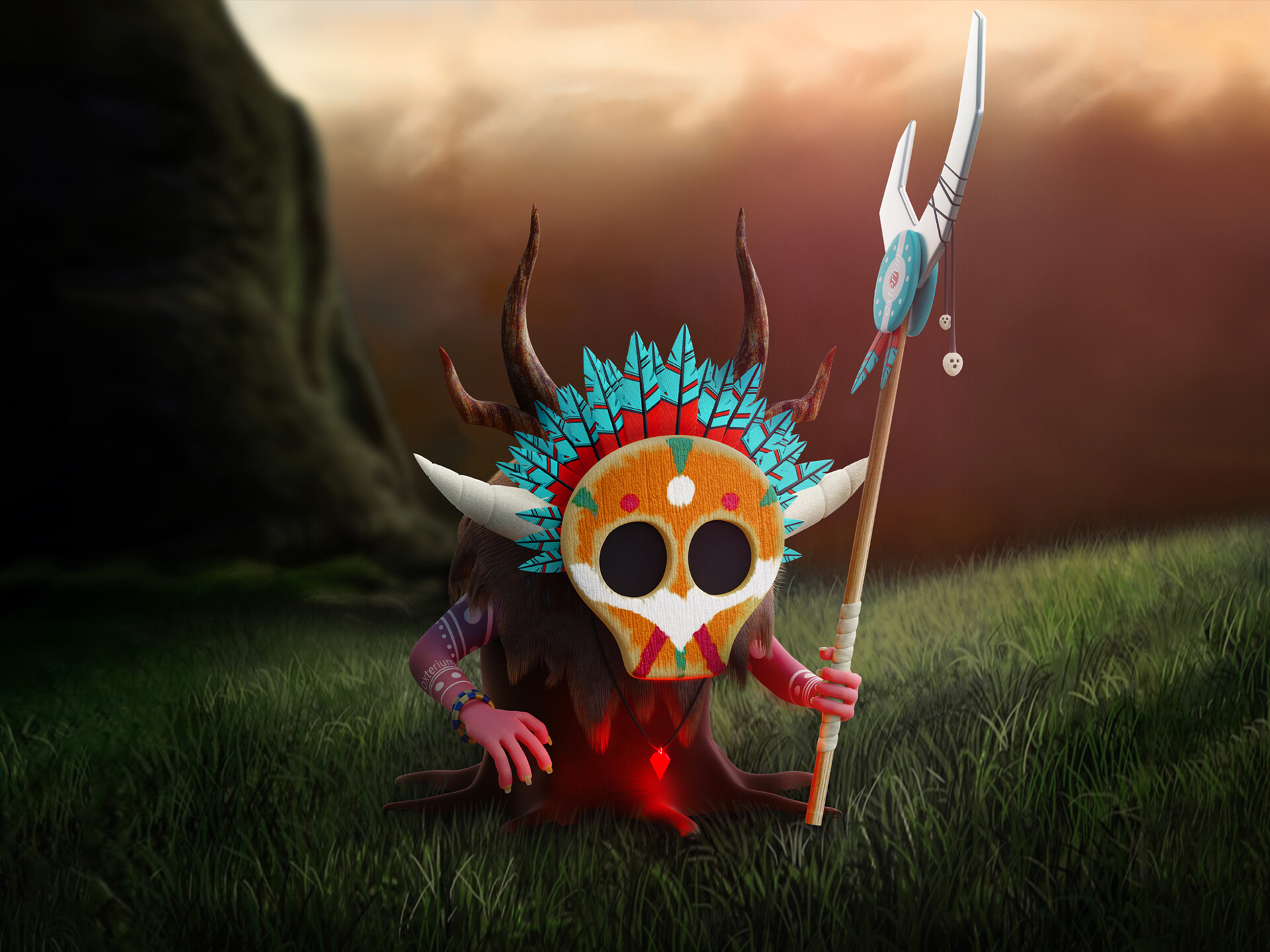 Andrey Dydenko - Forest Shaman 3D