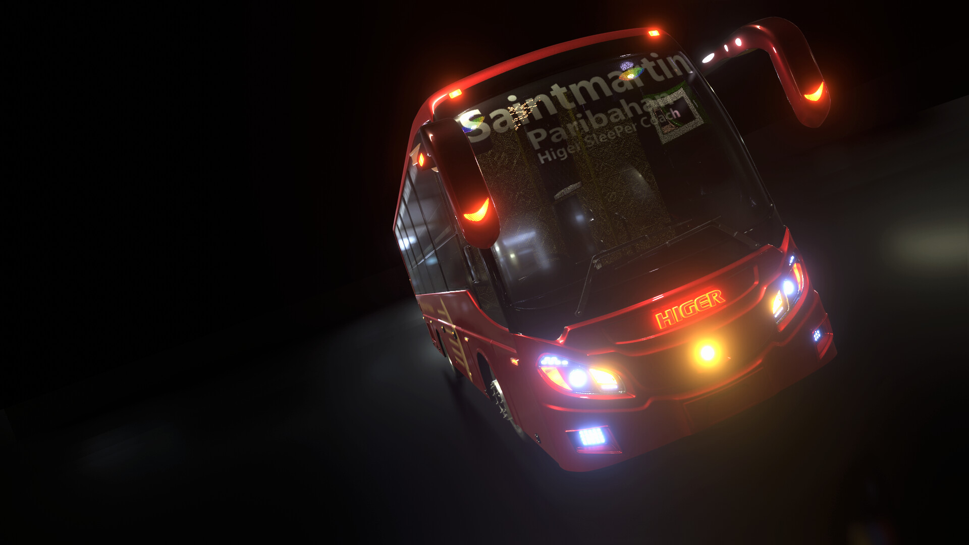 ArtStation - Higer Sleeper Bus