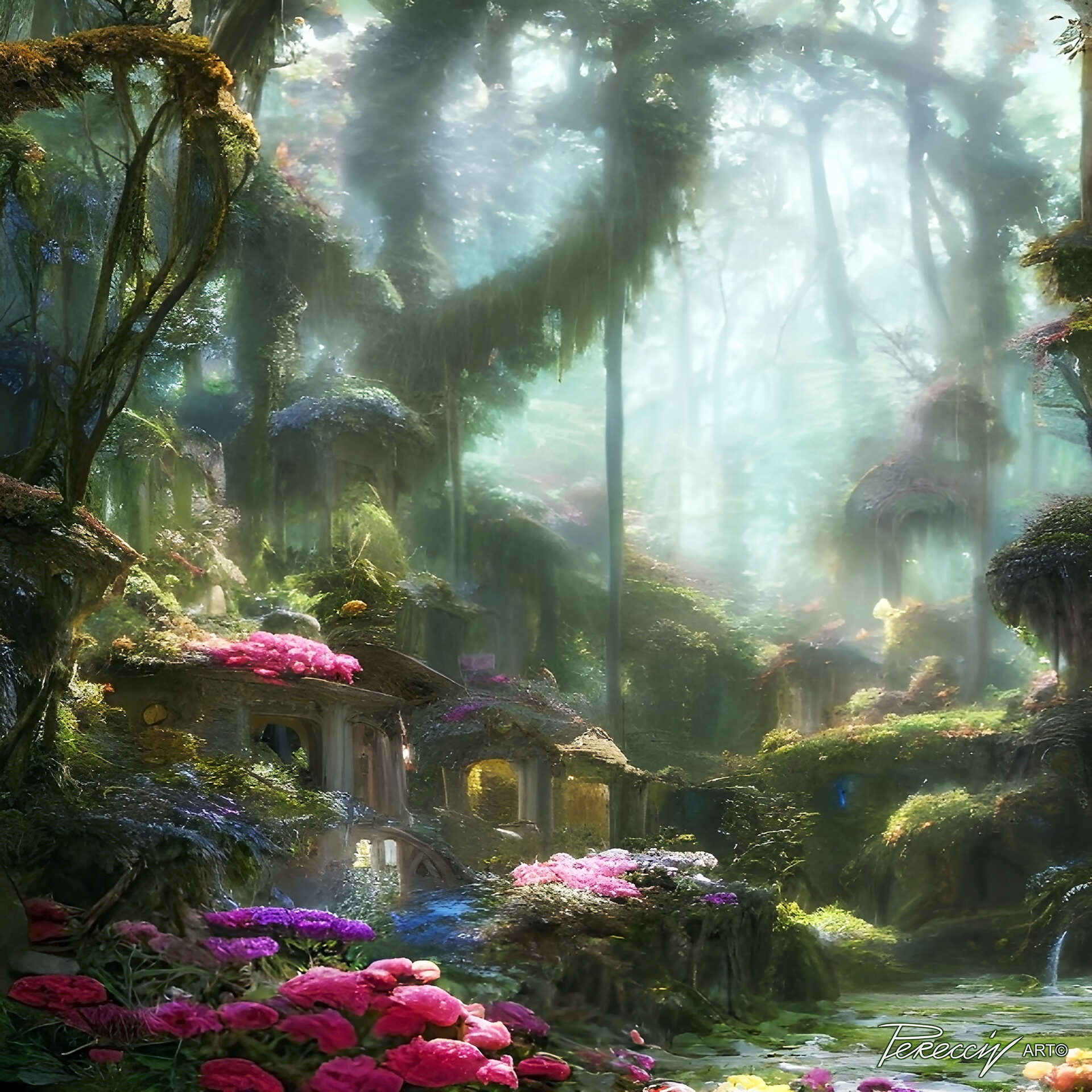 ArtStation - Walk in Paradise - 2