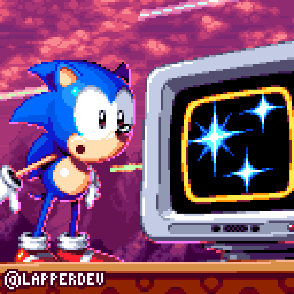 Lapper - Artist & Editor - Classic Sonic Doodles