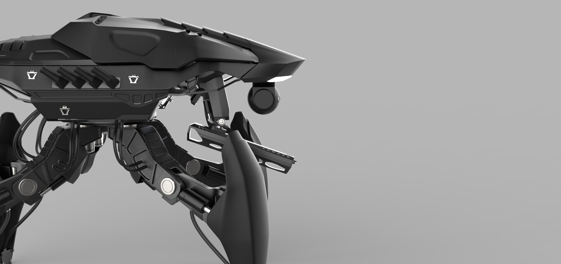 ArtStation - Quadruped mech