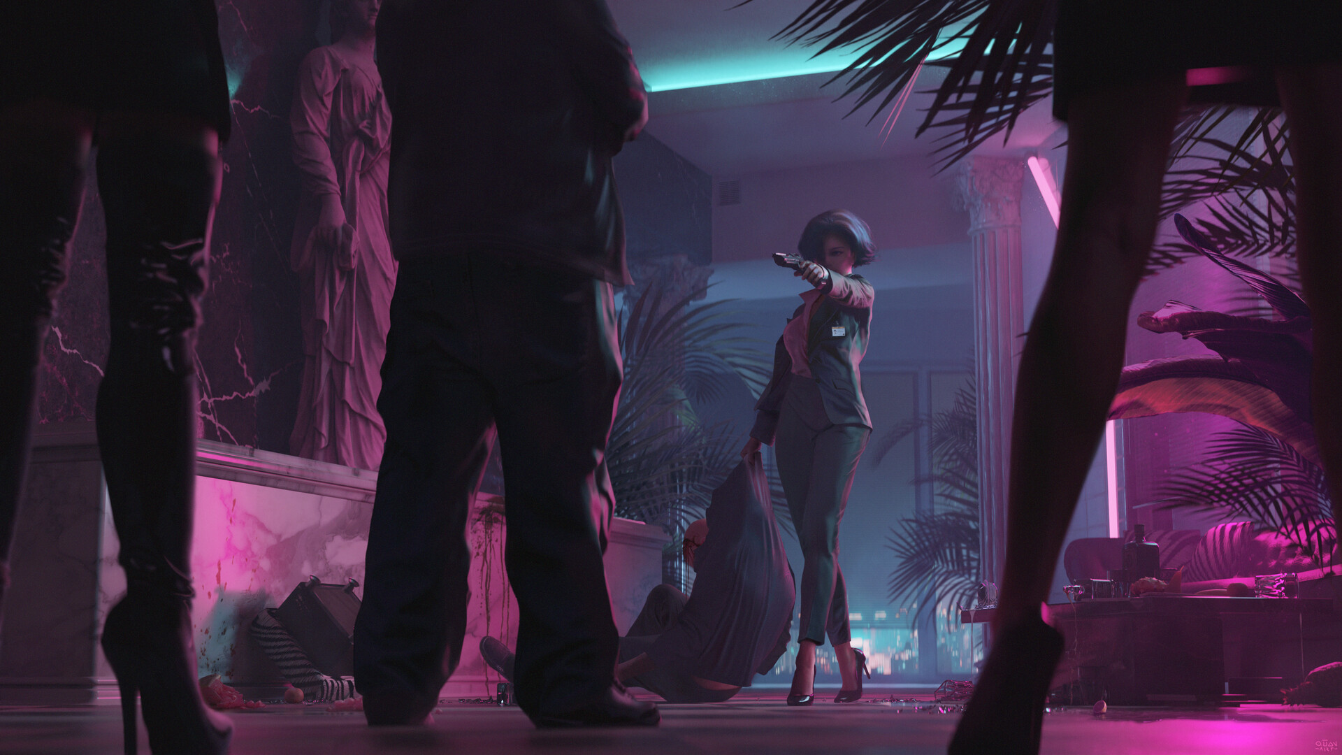 ArtStation - Miami Vice - Don't Mess With Nisari