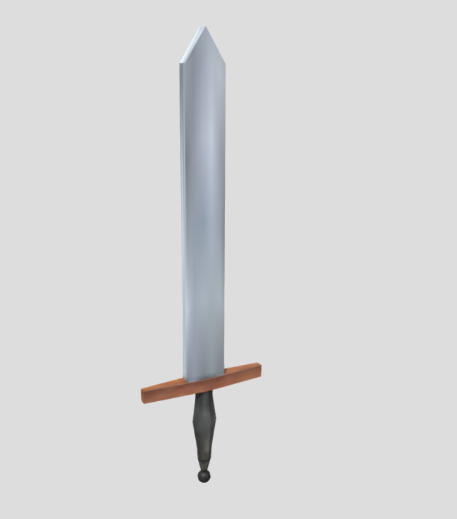 ArtStation - Low Poly Sword