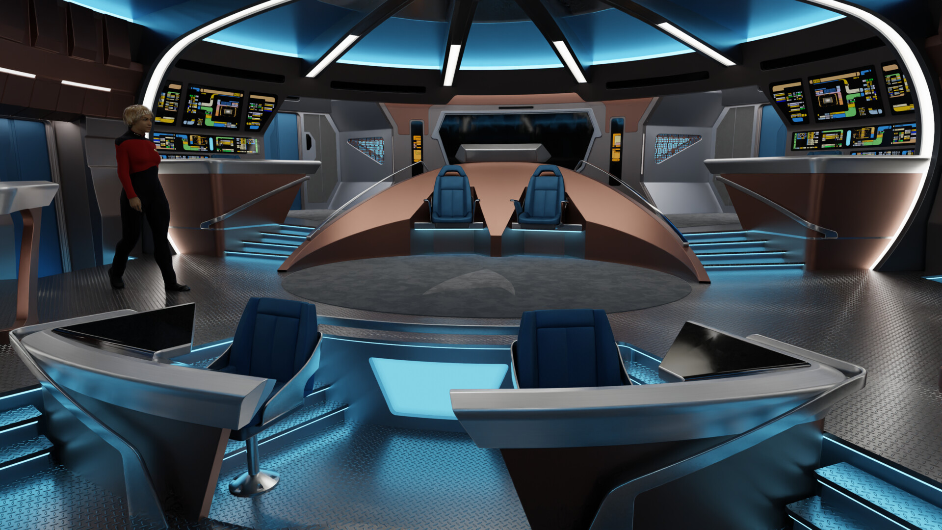 Sean Robertson - USS Perry Bridge