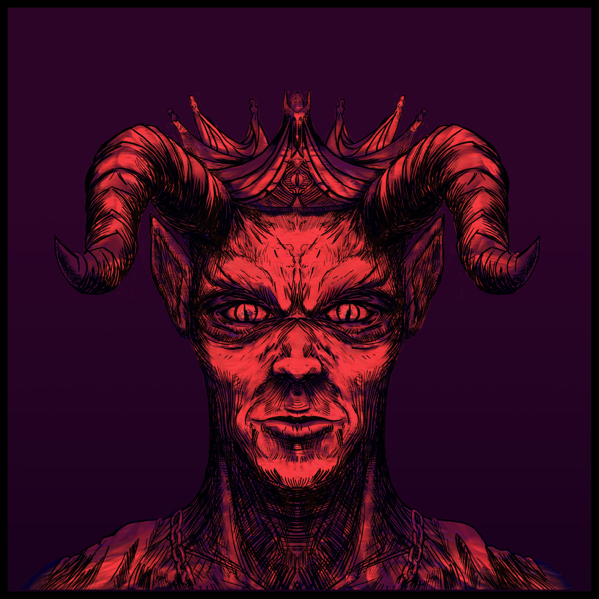 ArtStation - Crimson King