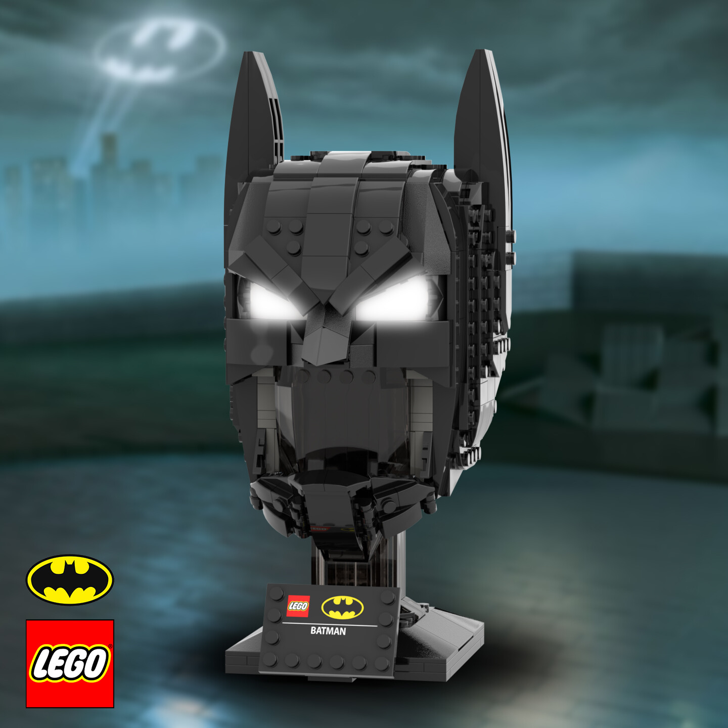 Luca Patanè - 3D Batman Lego Helmet