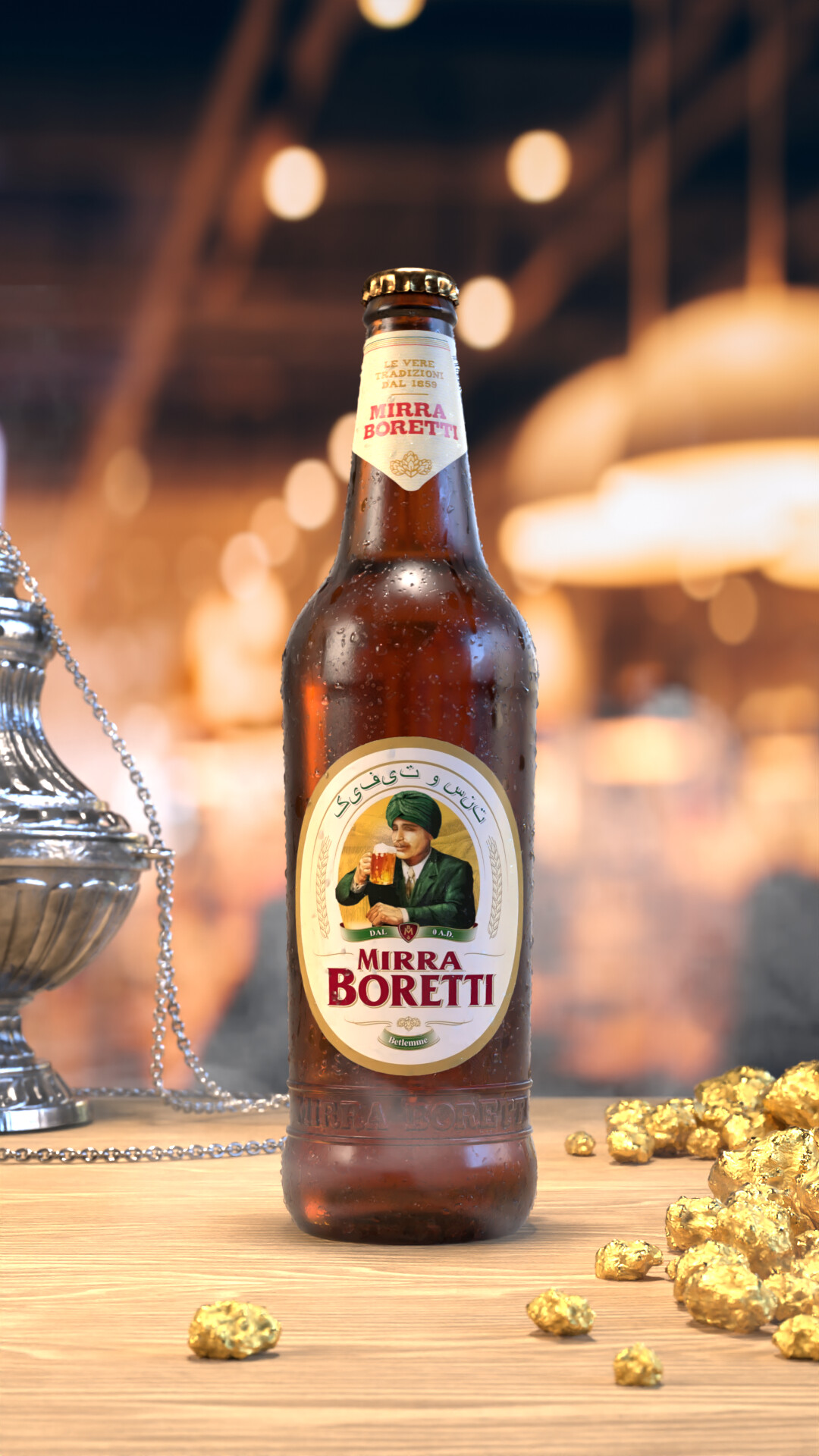 ArtStation - "Mirra Boretti" Fake funny beer commercial (Blender)