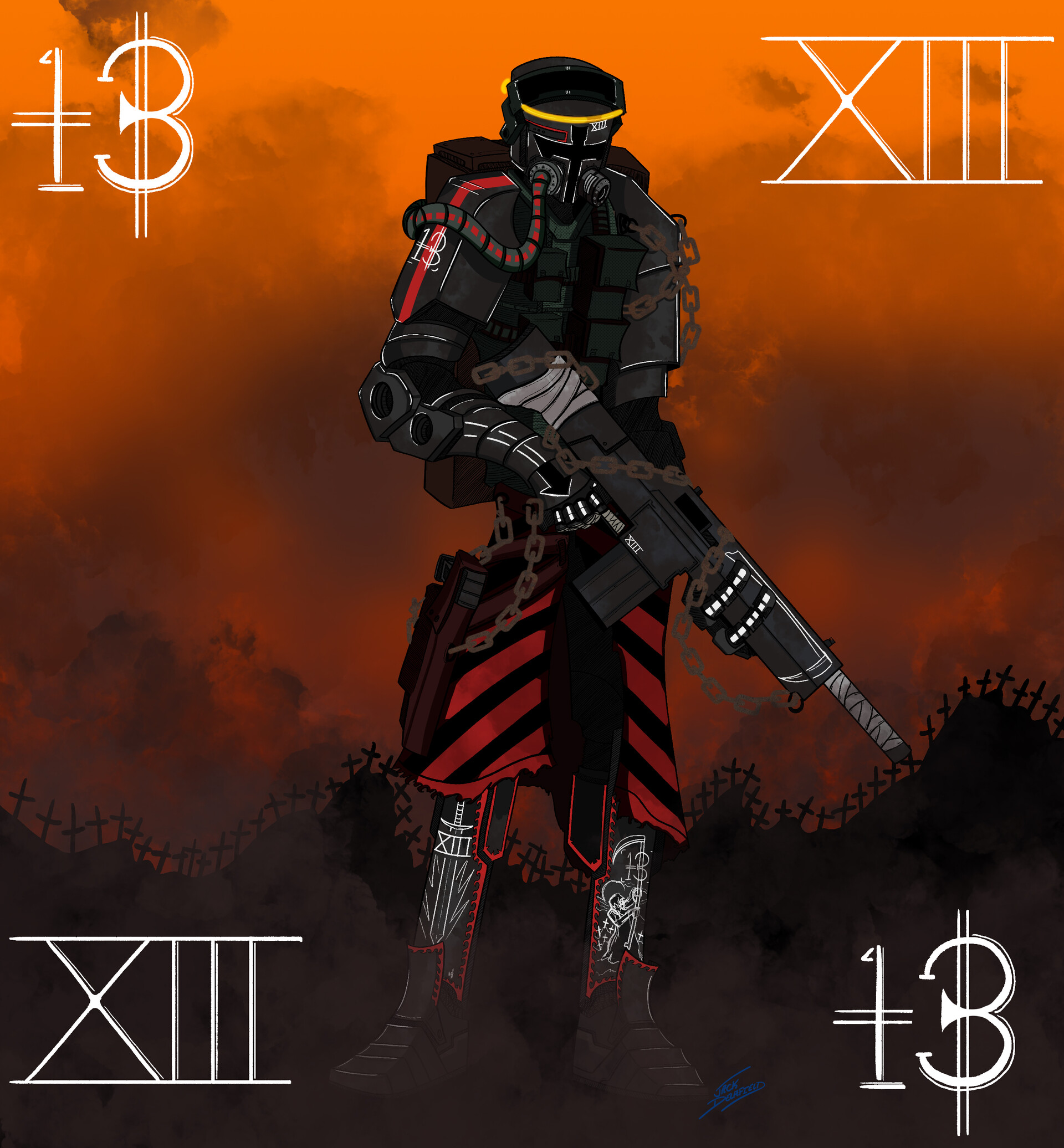 ArtStation - Deisel Punk Knight