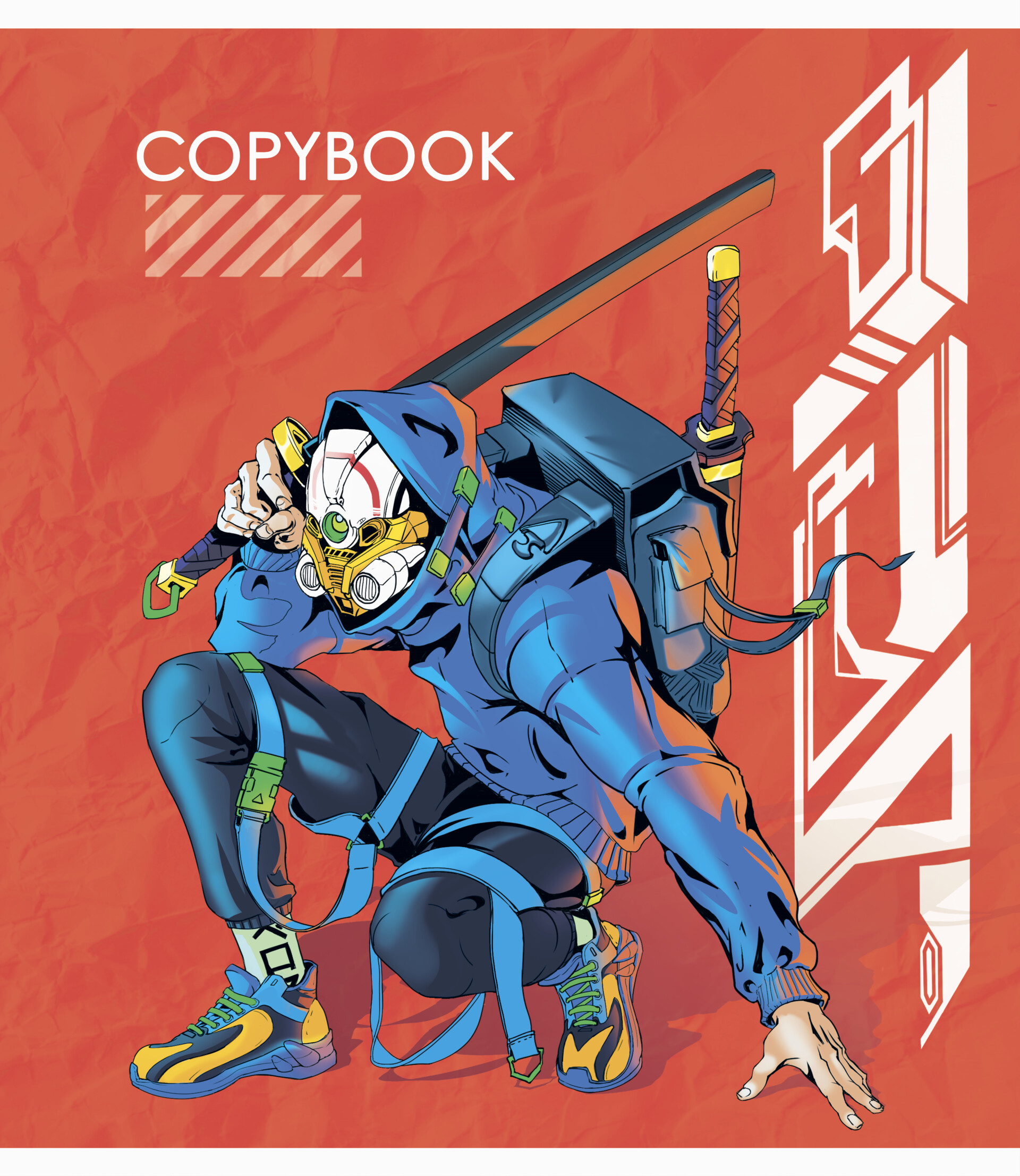 ArtStation - cyber samurai