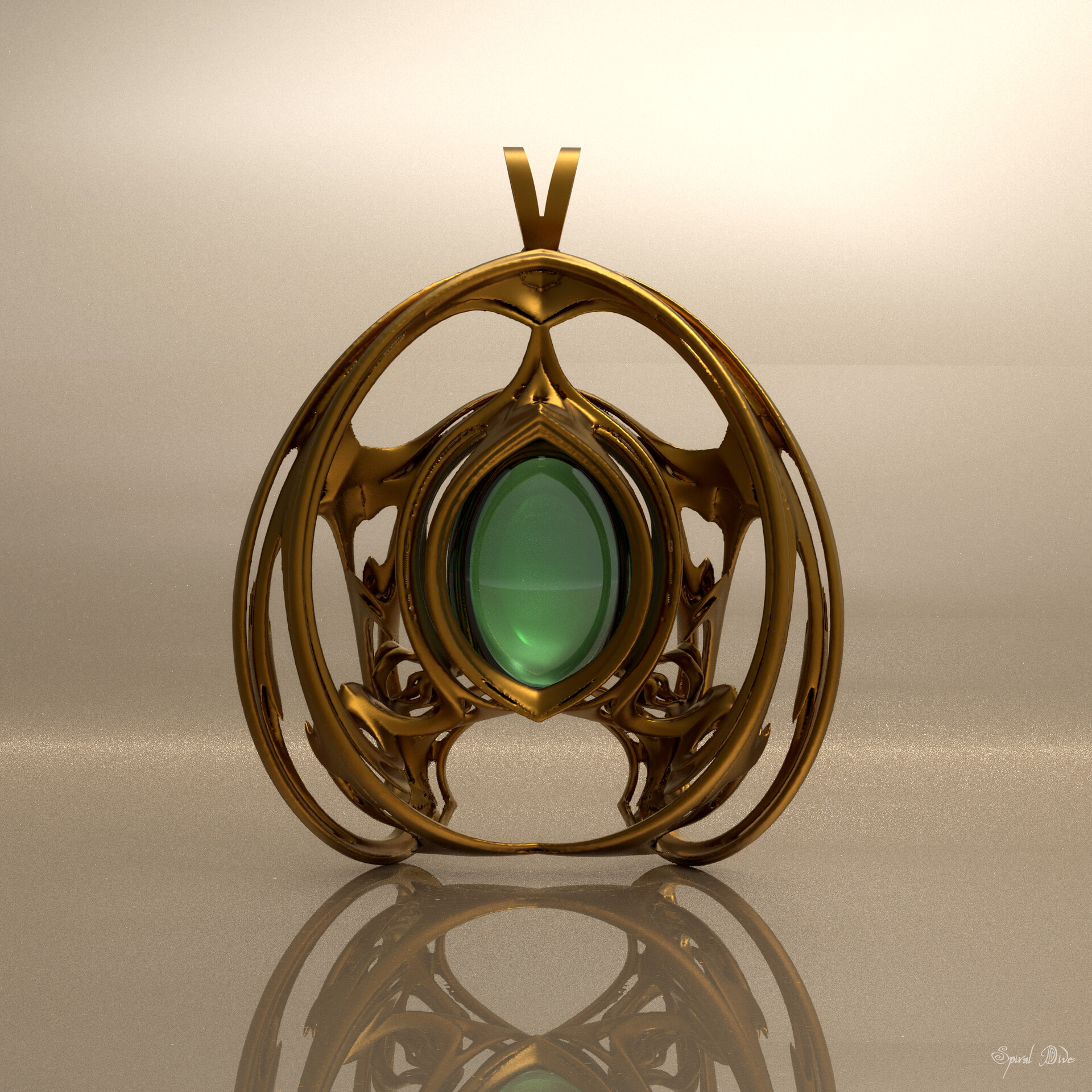 ArtStation - Elven pendants