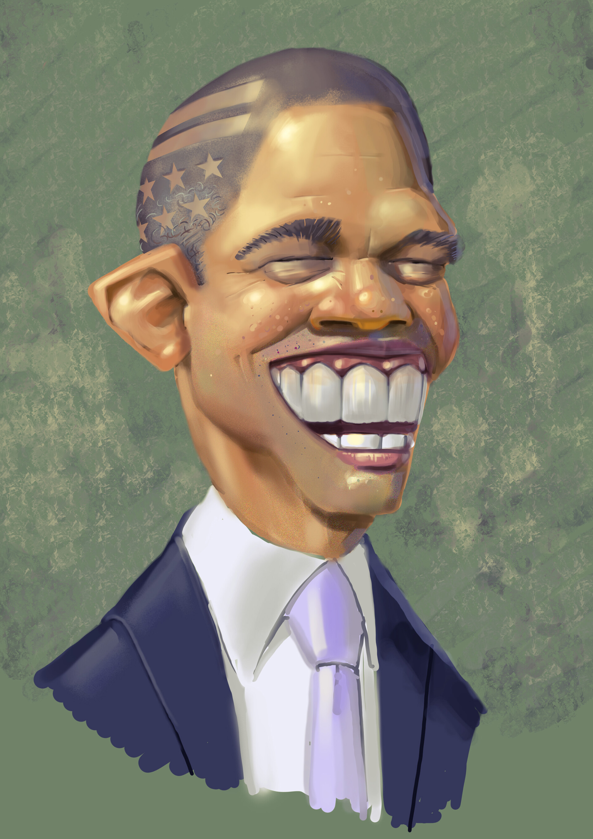 ArtStation - Barack Obama