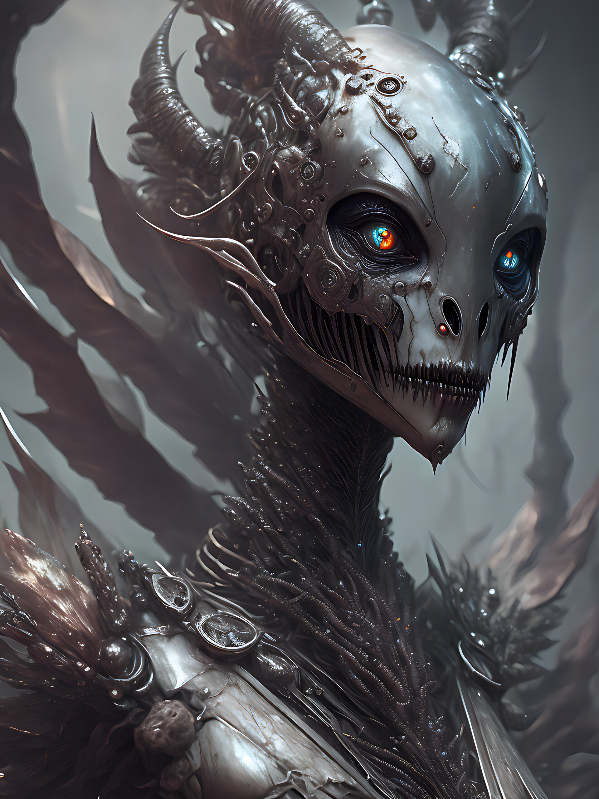 Jumping Puzzle - Alien portraits