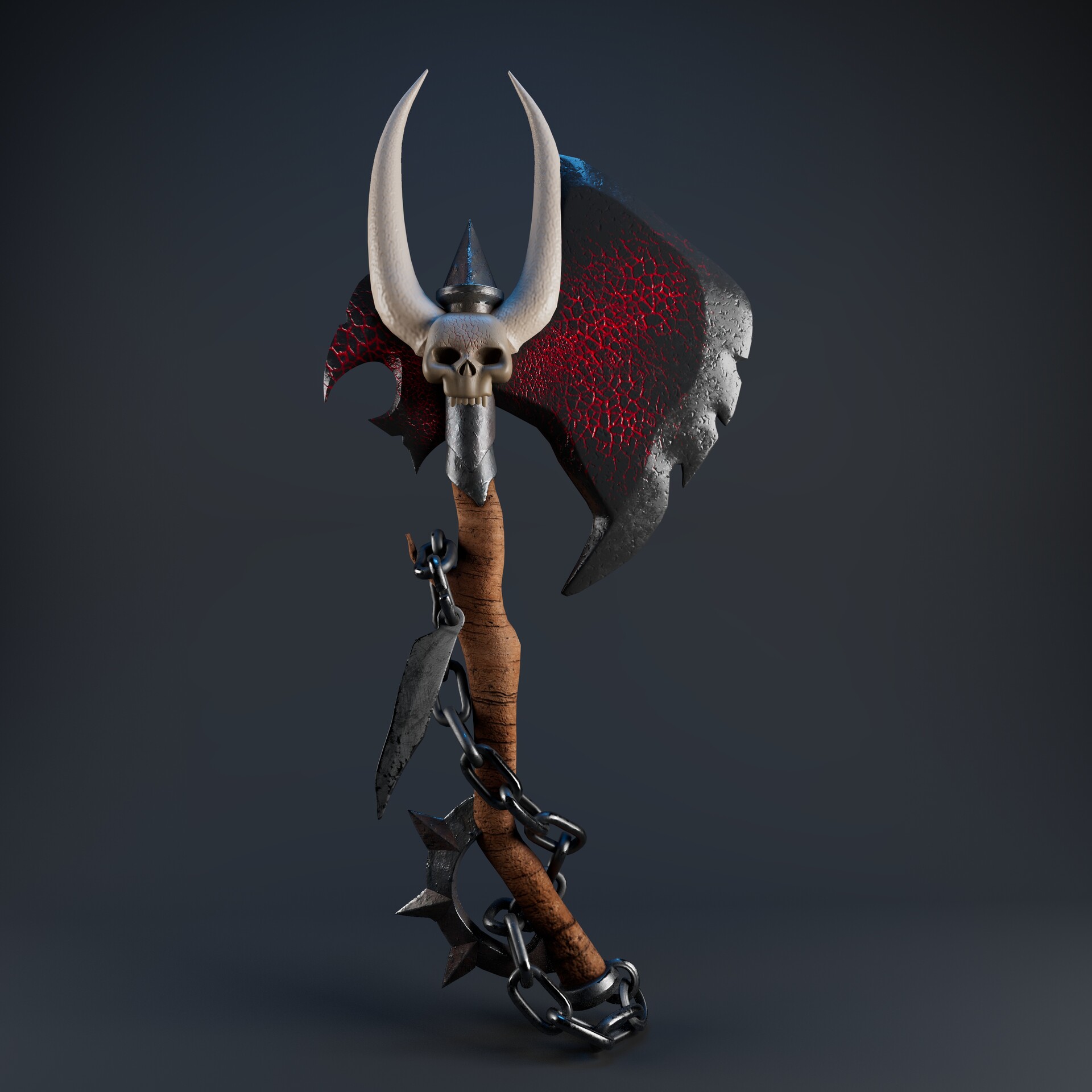 ArtStation - Fantasy_Battle_Axe