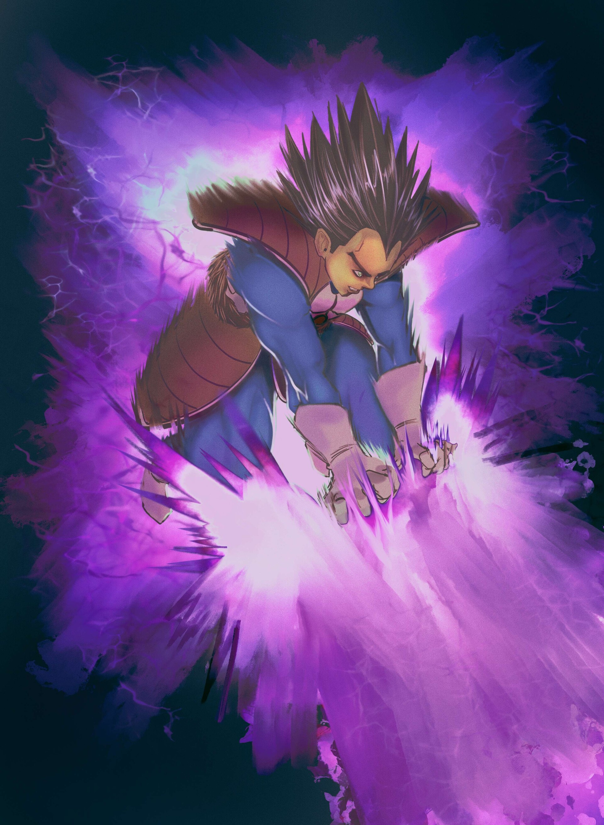 ArtStation - Vageta galick gun