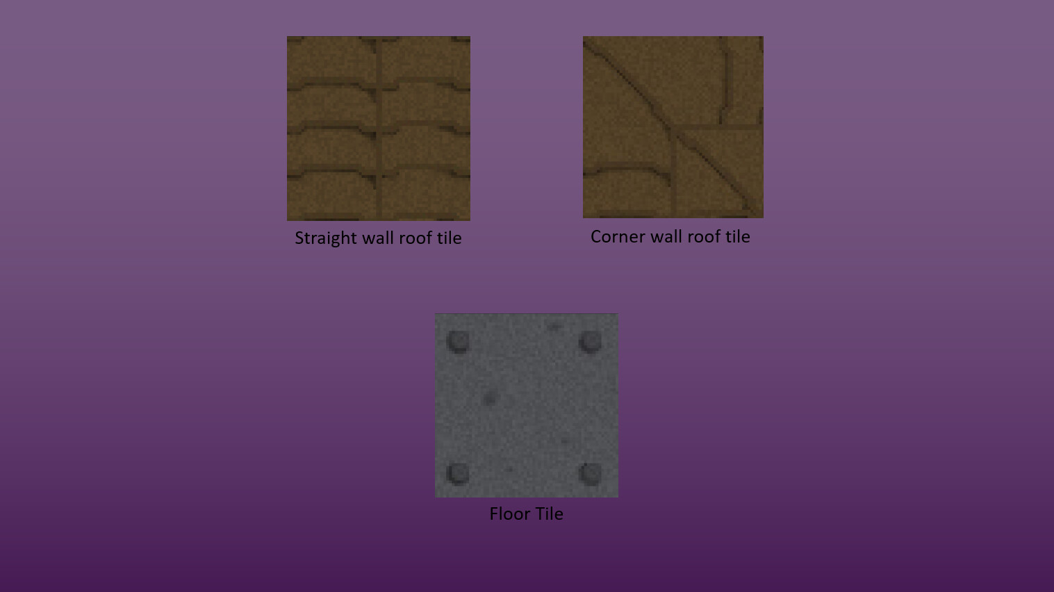 ArtStation - Tile pixel art from a top-down shooter game