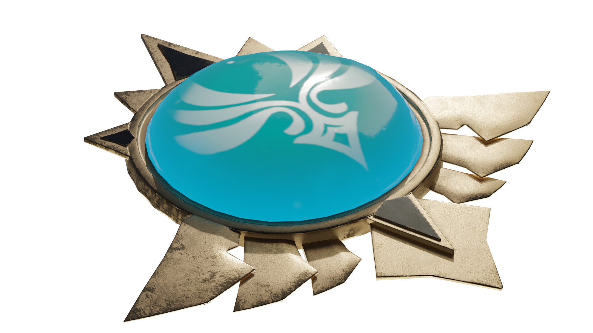 ArtStation - Anemo vision 3d model from Genshin Impact