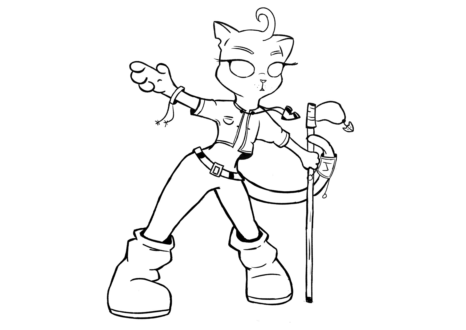 ArtStation - Cat Character Exercise