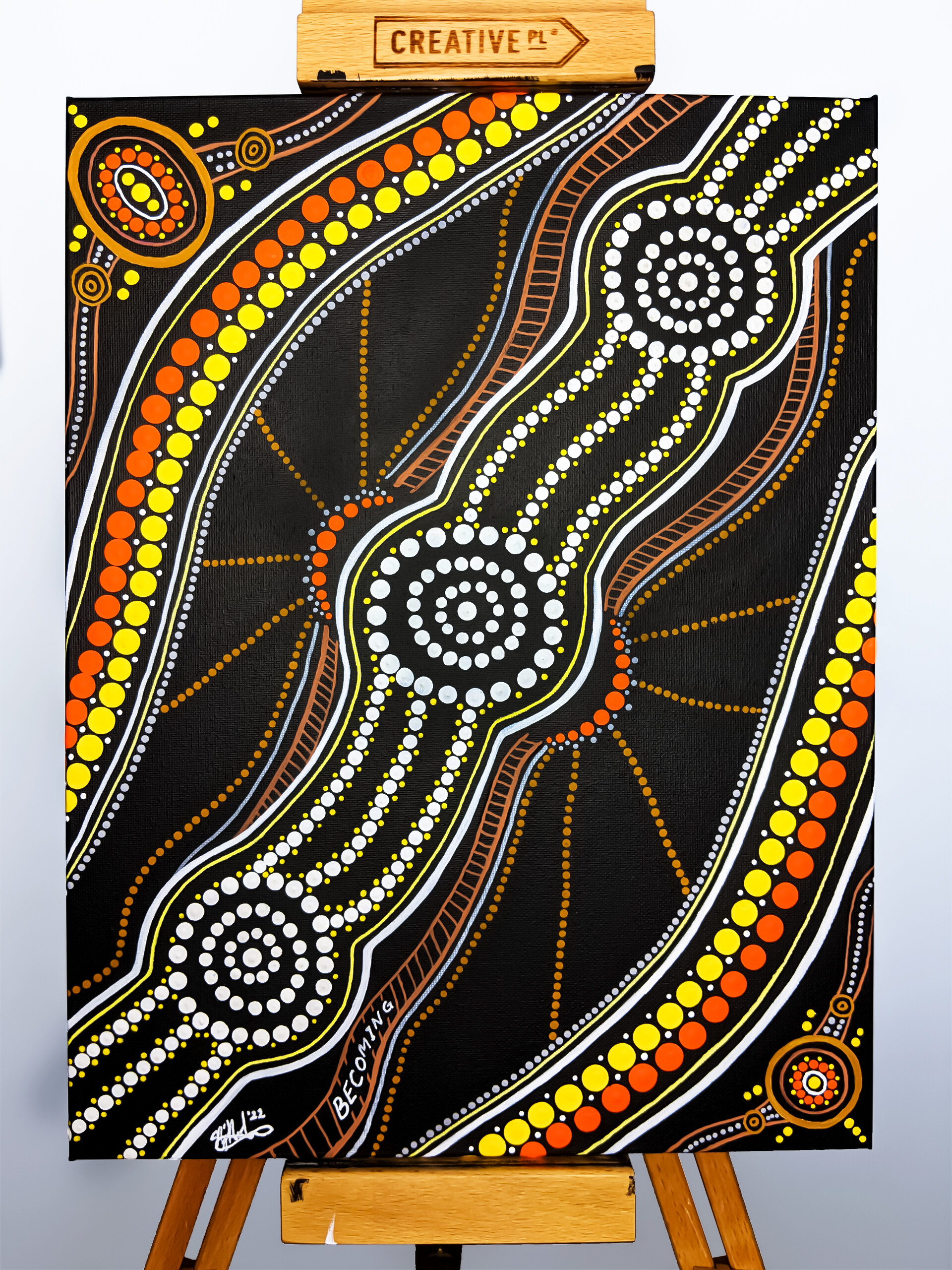 Becoming by NJNolan Aboriginal Arts — ProUser.Me