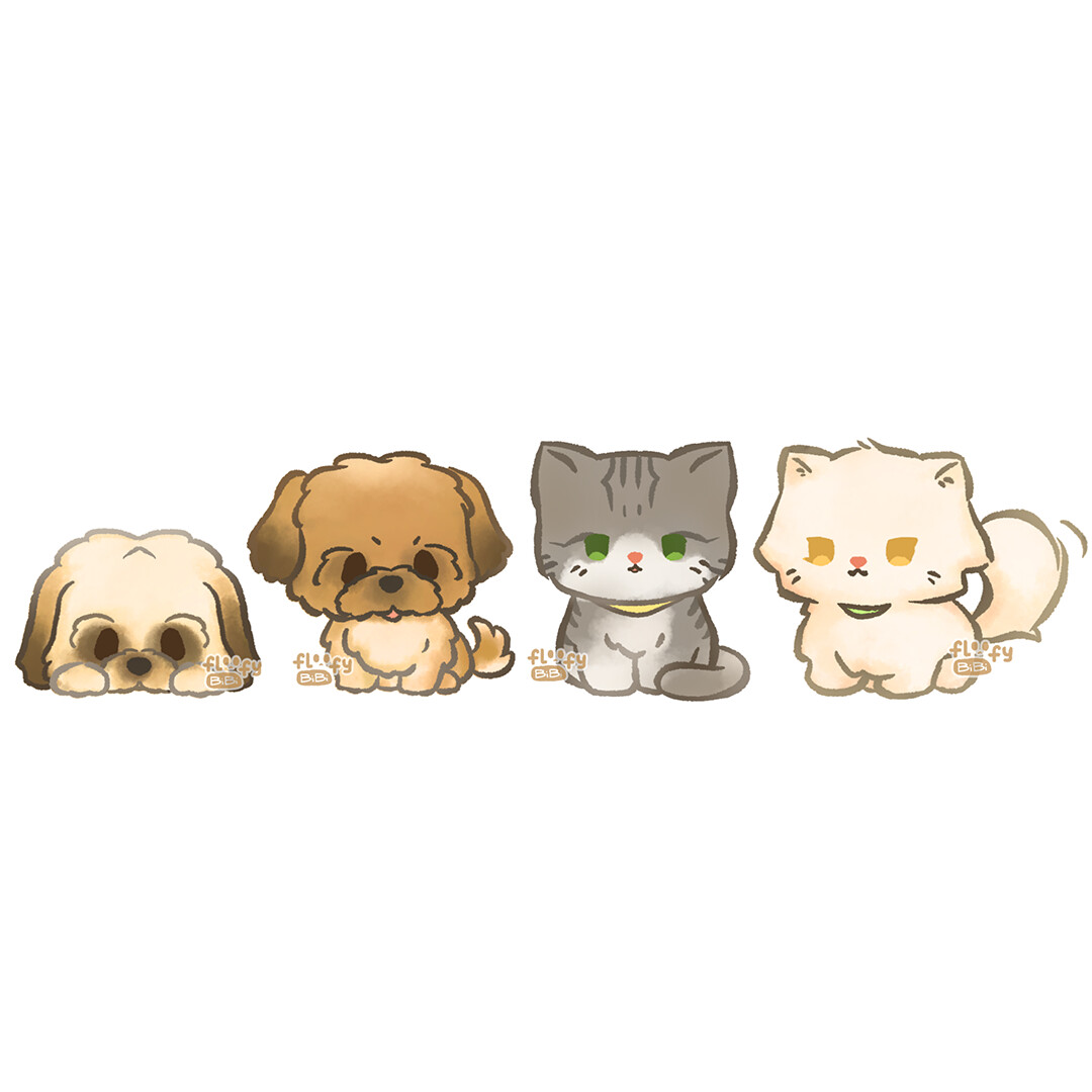 ArtStation - Pet Doodles 1