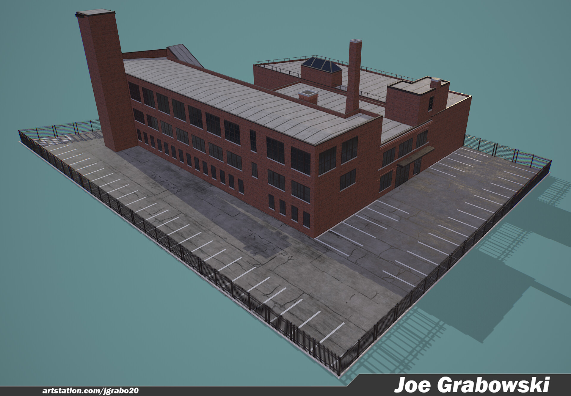 Joe Grabowski - Detroit Cork Town Buildings