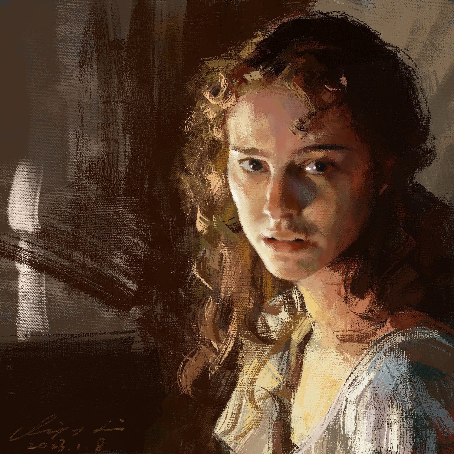 ArtStation - Digital Portrait Natalie Portman
