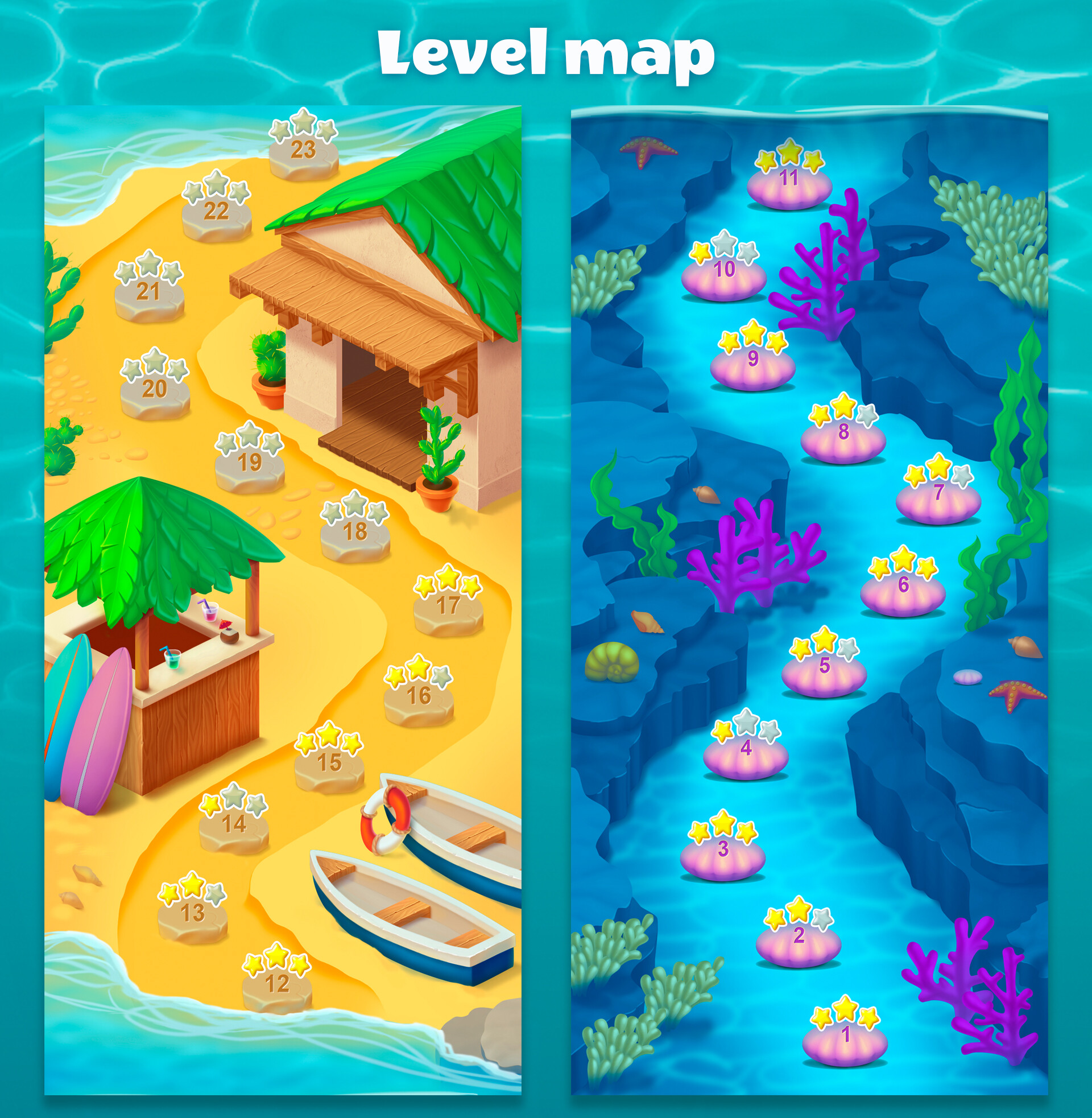 ArtStation - Level maps