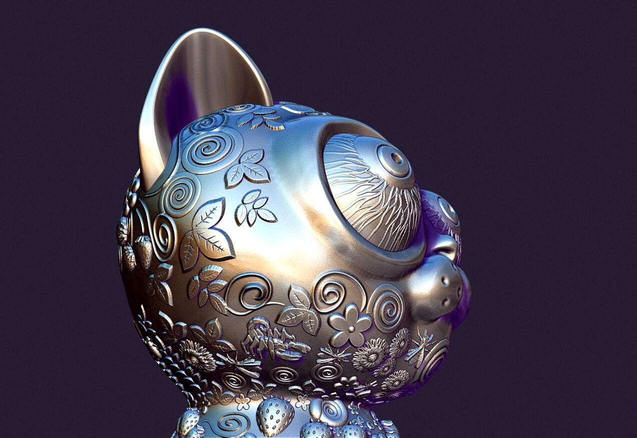 Victoria Kabanova - strawberry cat