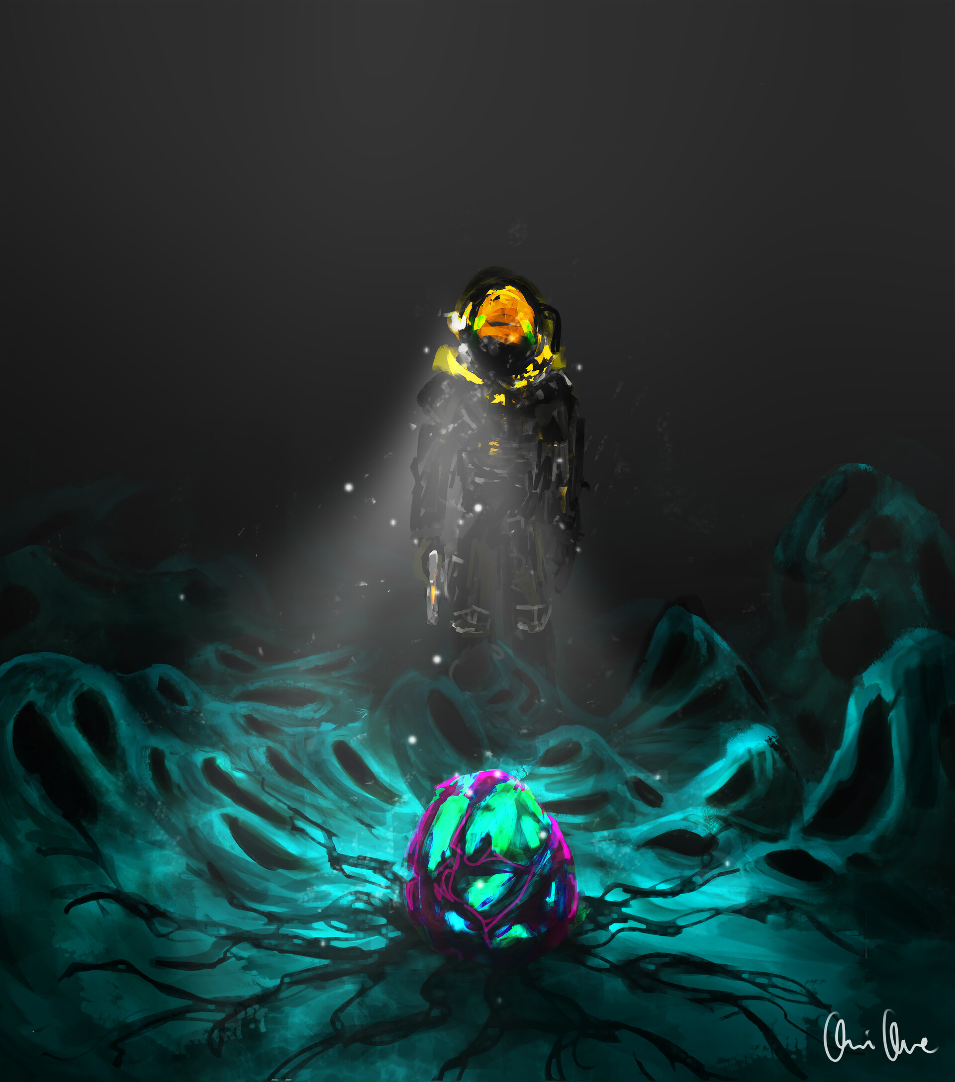 ArtStation - Alien egg