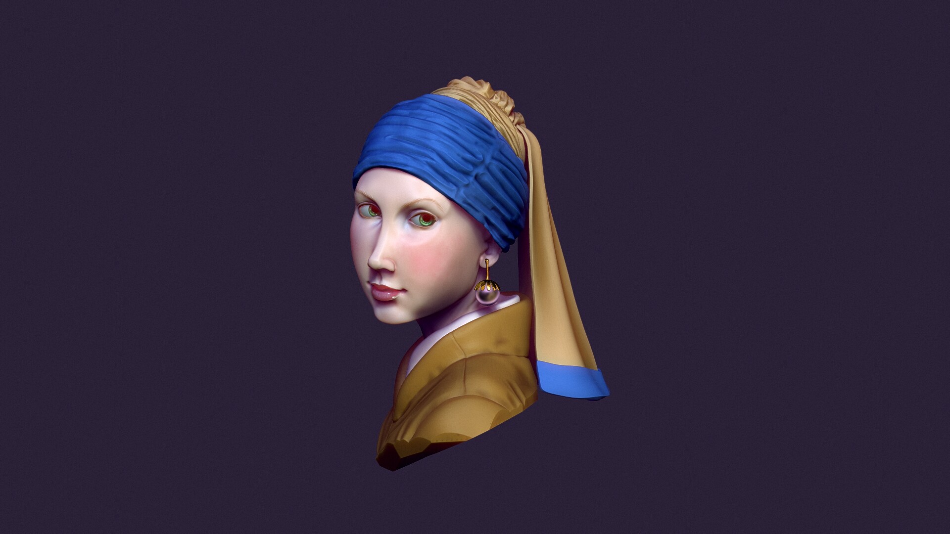 Victoria Kabanova - Girl with a pearl earring