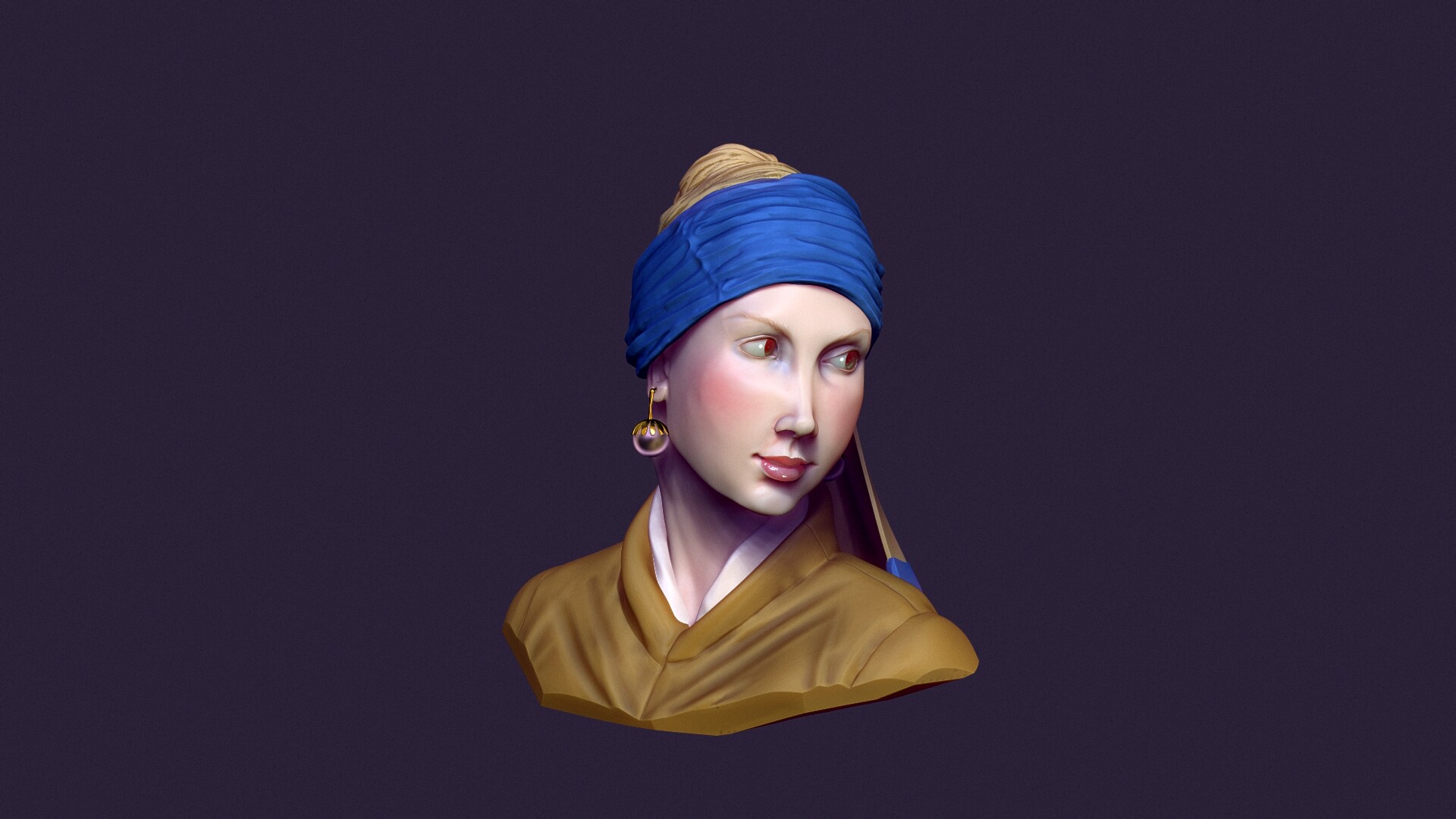 Victoria Kabanova - Girl with a pearl earring