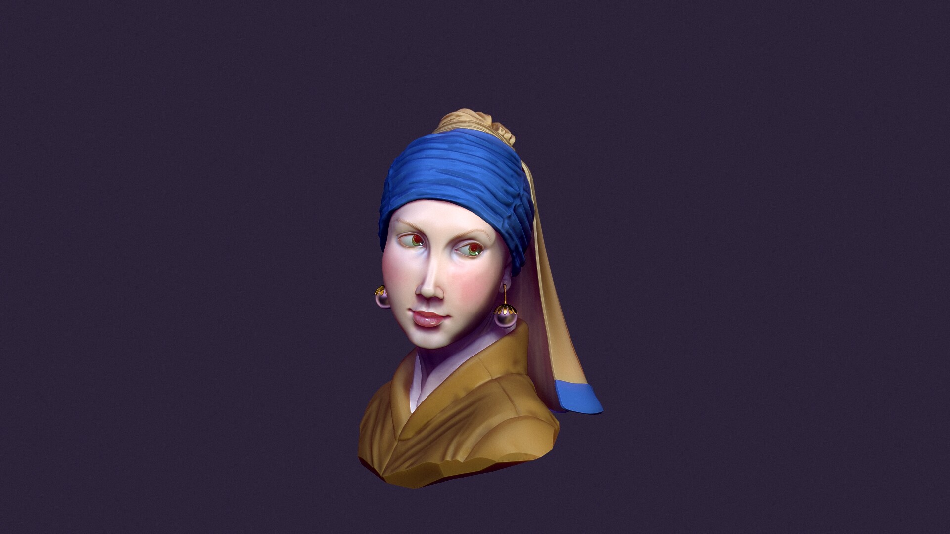 Victoria Kabanova - Girl with a pearl earring