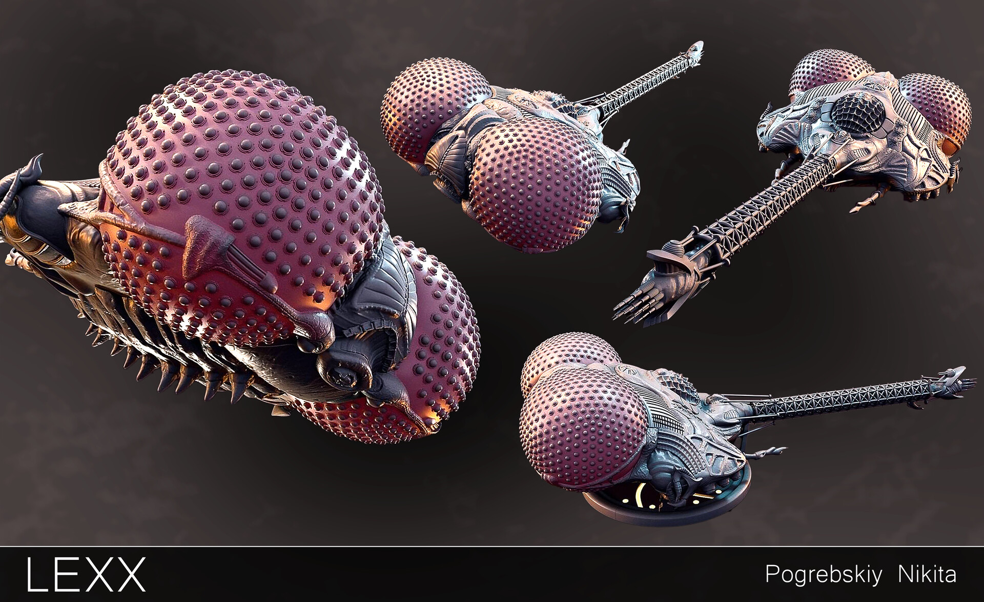 ArtStation - The Lexx Spaceship