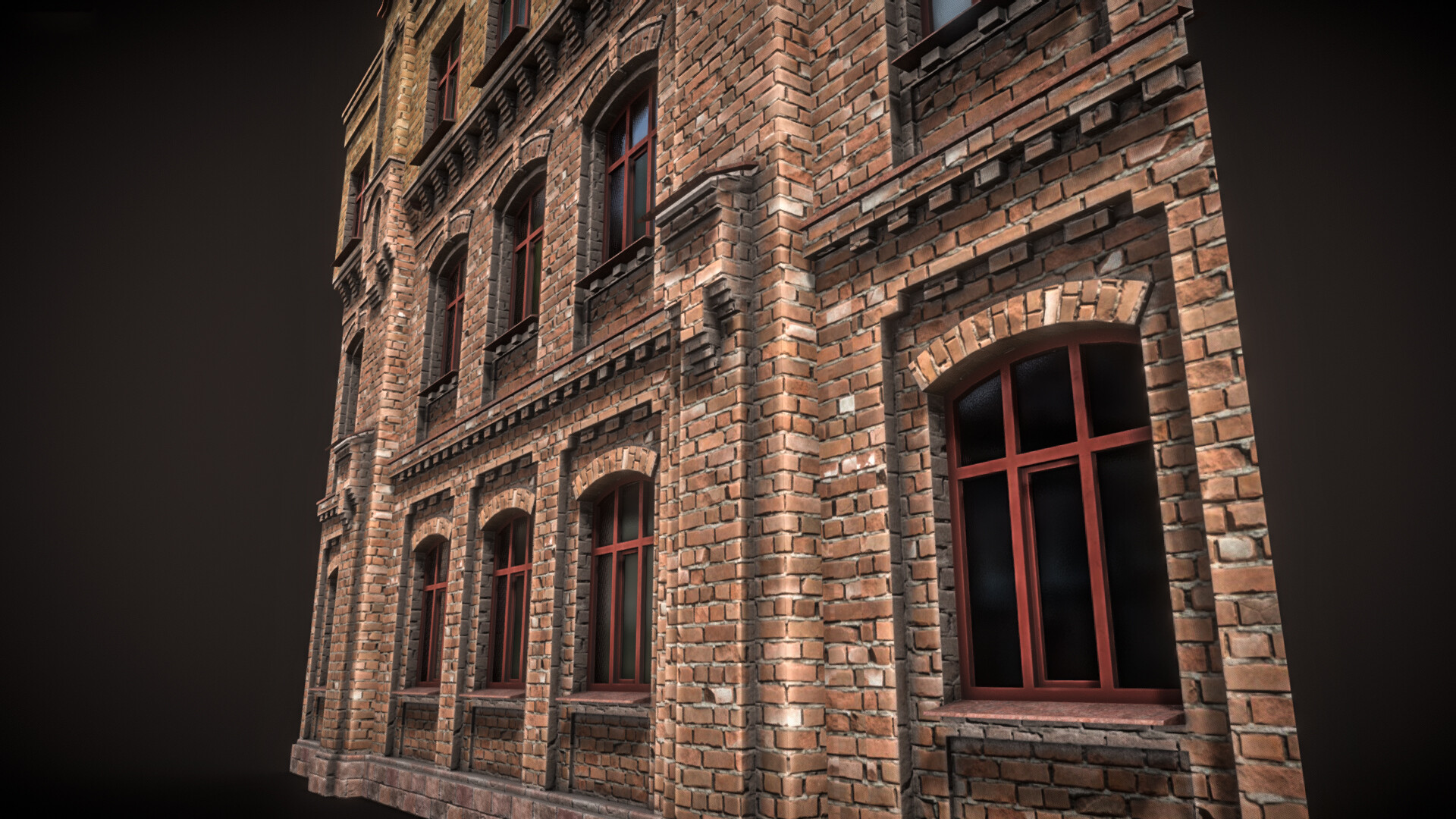 ArtStation - Modular house wall