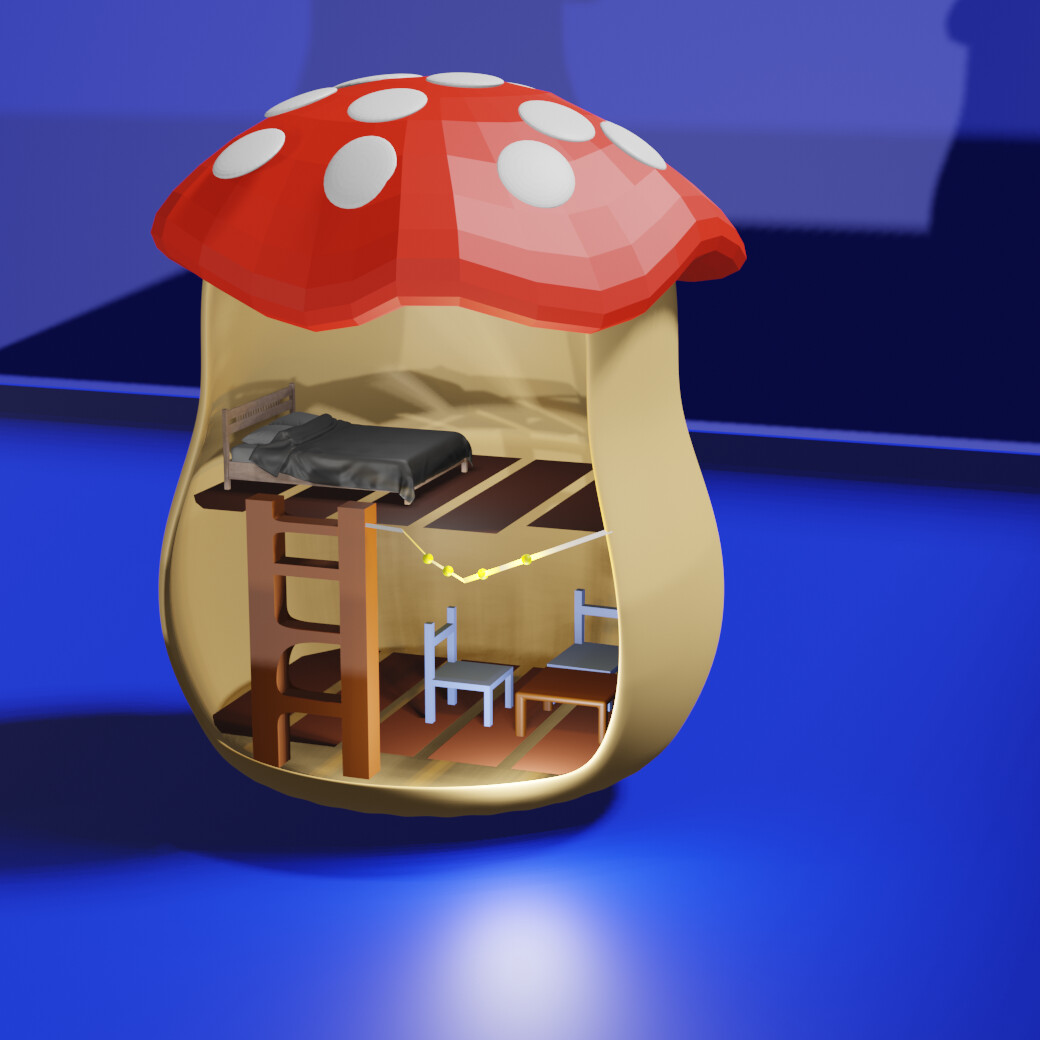 ArtStation - Mushroom House