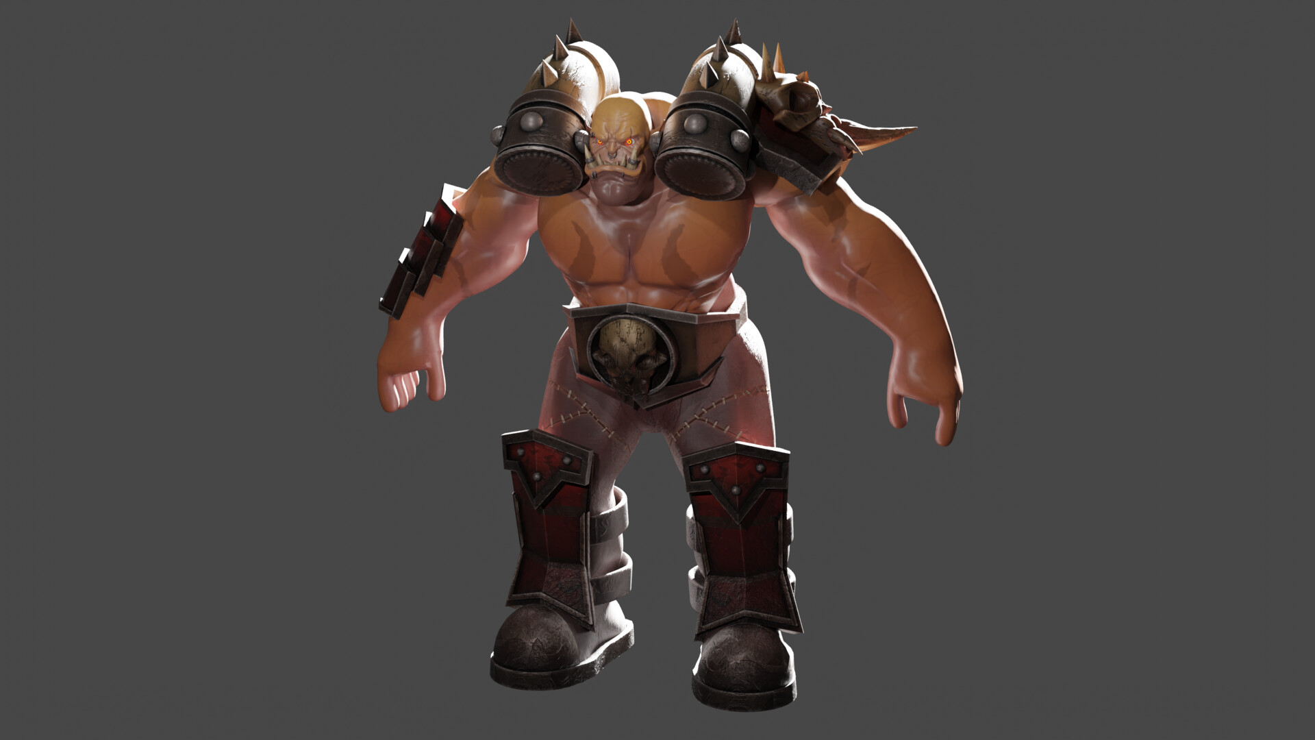 ArtStation - Garrosh Hellscream - 3D Sculpt - WIP