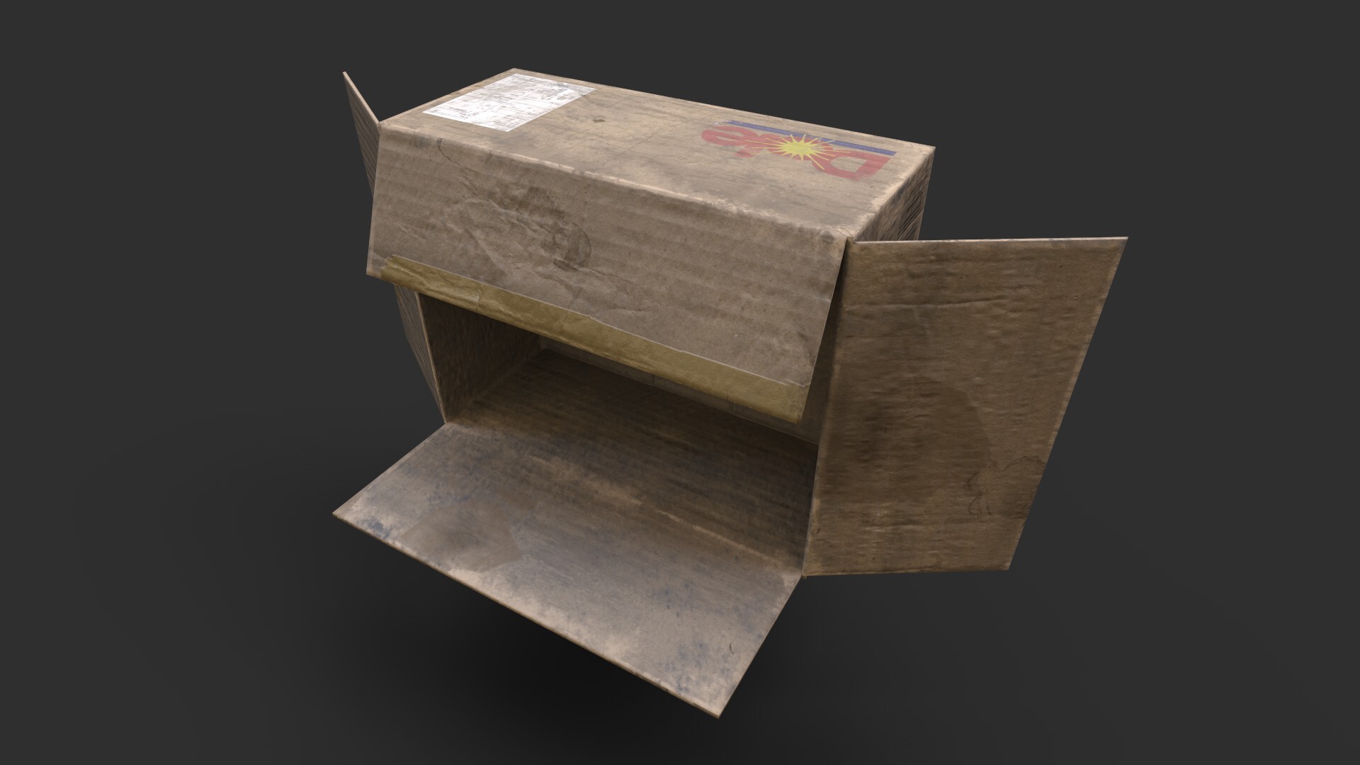 ArtStation - cardboard box